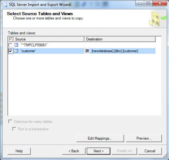 Convert And Import Mysql To Access Access To Sql Server Mysql To