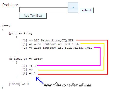 รบกวรขอถามเกี่ยวกับ Array การเก็บค่า และการ Insert Array ครับ