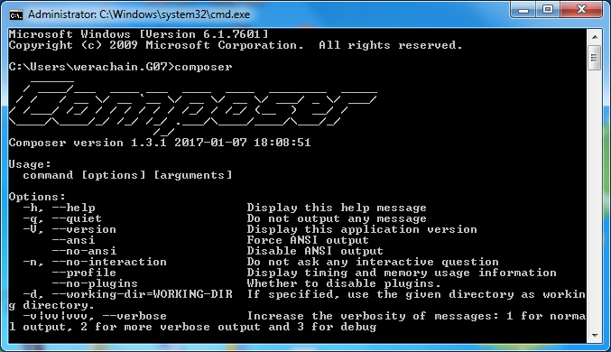 รู้จัก Composer คืออะไร การติดตั้งบน Php Composer เช่น Xampp Appserv