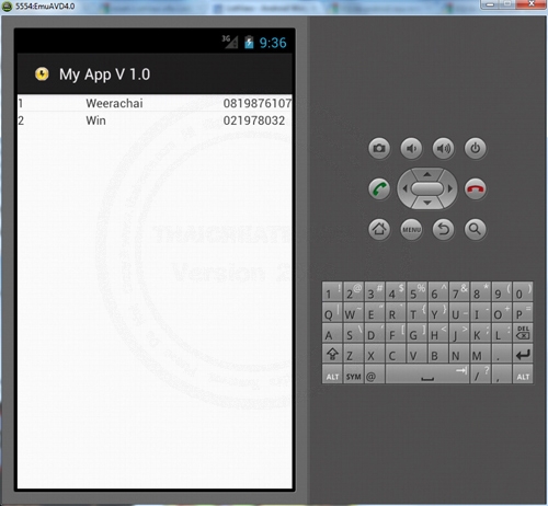 Android Listview แบบ Custom Layout แสดงข้อมูล Listview หลายคอลัมบ์ Multiple Column