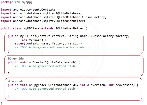Android กับ Sqlite Database การเขียนแอนดรอยด์เพื่อติดต่อกับฐานข้อมูลของ
