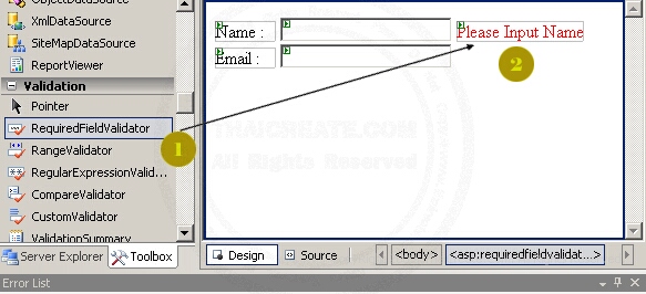 Aspnet Validation Controls