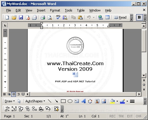 Asp And Word Word Application Add Insert Picture Addpicture