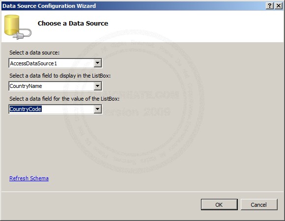 Aspnet And Accessdatasource And Listbox
