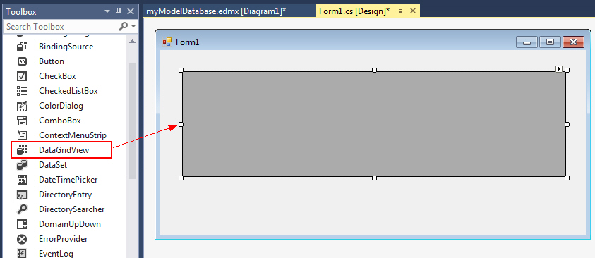 การใช้งาน Entity Framework กับ Oracle Database Linq To Entities