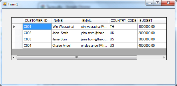 การใช้งาน Entity Framework กับ Mysql Database Linq To Entities Mysql