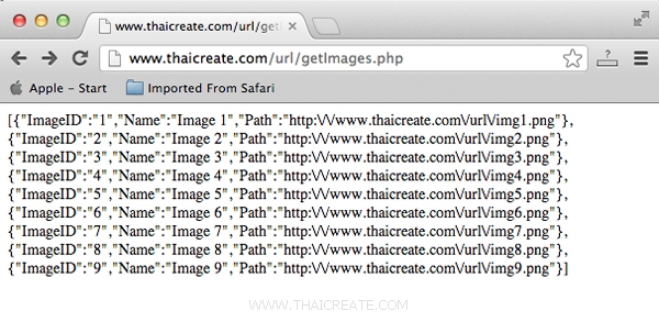Iosiphone Collection View Uicollectionview And Json Web Server Url