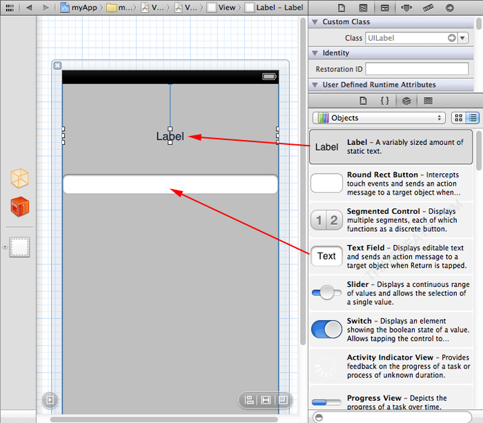 การเขียน Coding ด้วยภาษา Objective C กับการแสดงผลง่าย ๆ บน Ios Iphoneipad