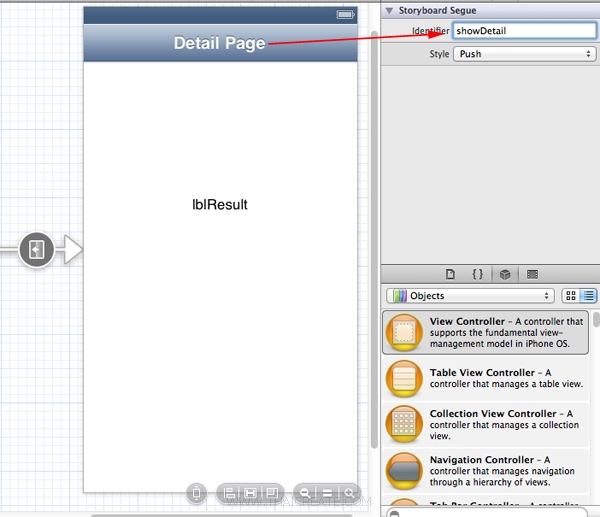 Iosiphone Storyboard And Passing Data Between View Objective Ciphone 3128