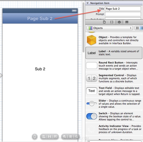 Iosiphone Tab Baritem And Navigation Controller Uinavigationcontroller Iphone Ipad