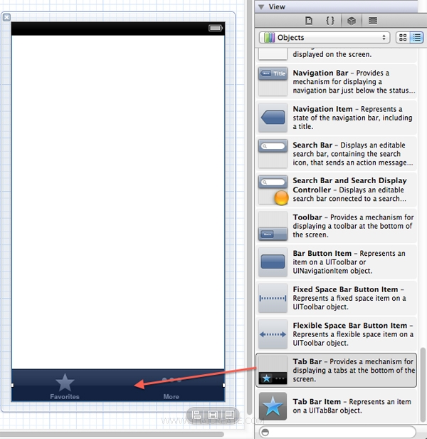 Iosiphone Tab Bar Uitabbar And Tab Bar Item Uitabbaritem Objective C Iphone