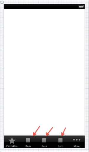 Iosiphone Tab Bar Uitabbar And Tab Bar Item Uitabbaritem Objective C Iphone