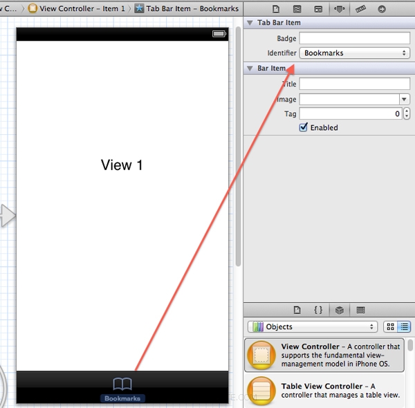 Iosiphone Tab Bar Tab Bar Item Uitabbarcontroller And Multiple