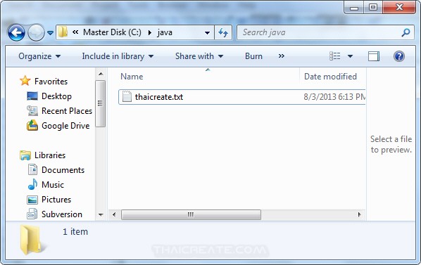 Java Create And Write Text File 1455