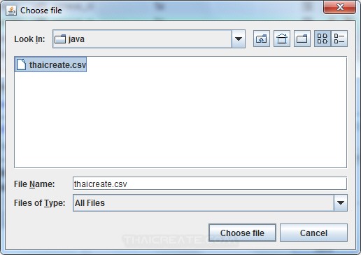 How To Use Java Gui Import Csvtext To Database 9771
