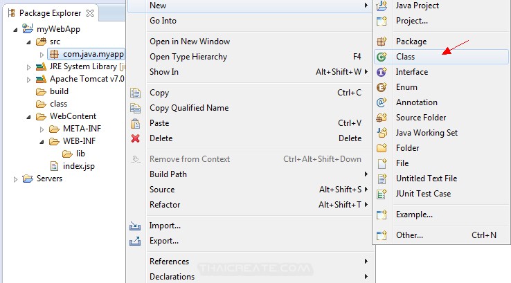 Jsp And Eclipse Create Class Java Eclipse