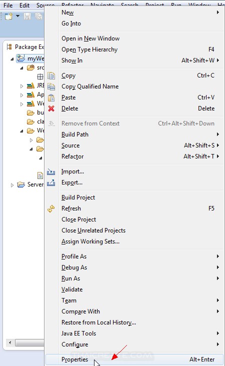 Jsp And Eclipse Include Adding External Jar Library Eclipse