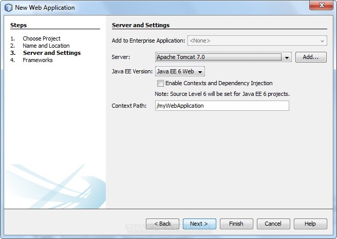 Jsp And Netbeans Ide Create Web Project And Run Project