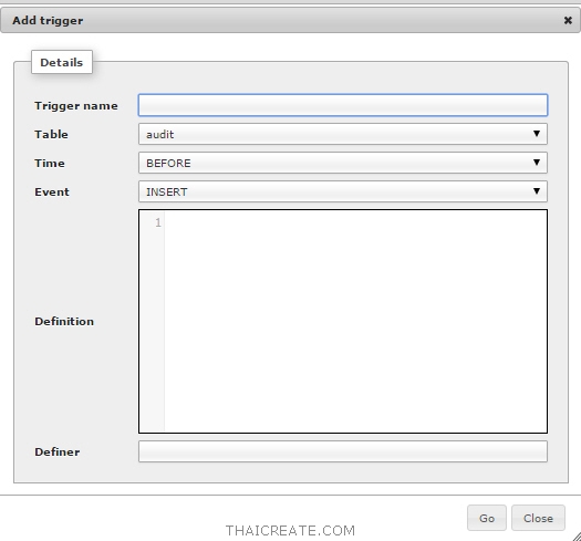 ตอนที่ 16 การใช้ Phpmyadmin Stored Procedure View Function