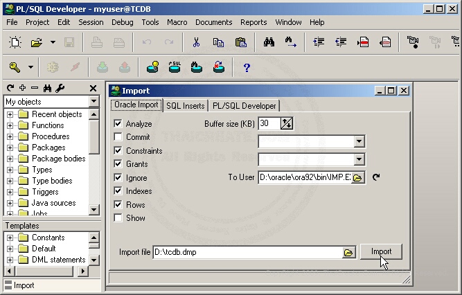 Oracle Exportimport Table 5500