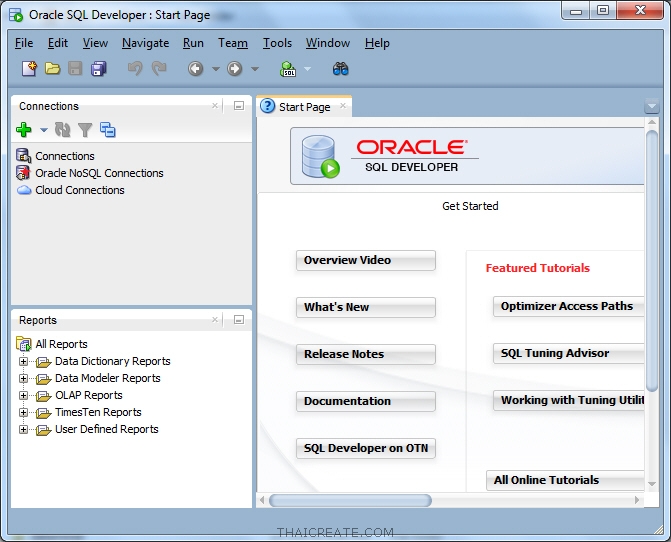 ตอนที่ 3 ติดตั้ง Oracle Sql Developer จัดการกับ Oracle Database การ