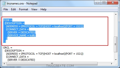 Ora 12154 Tns Could Not Resolve The Connect Identifier Specified