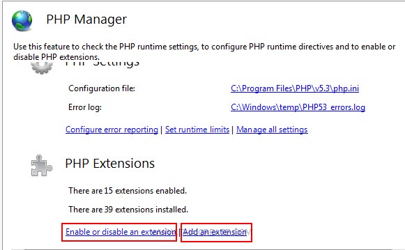 Php Iis And Sql Server Pdosqlsrv Configuration And Settings