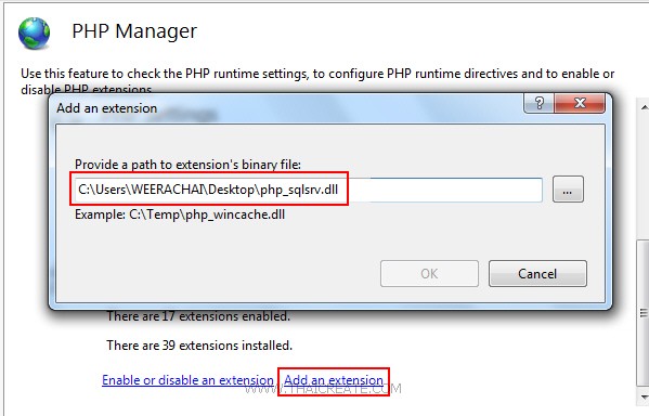 Php Iis And Sql Server Sqlsrv Configuration And Settings