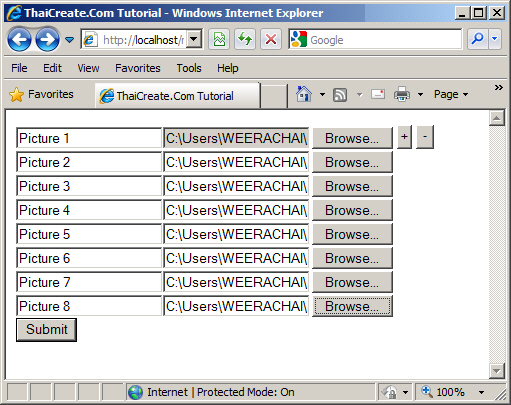 Php Mysql Upload File To Mysql Database Multiple Dynamic 8781
