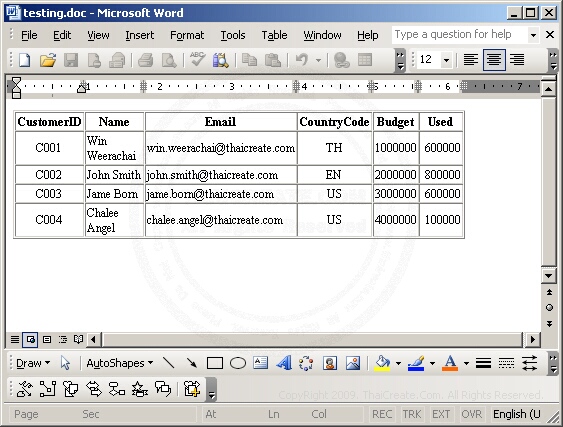 Php Word Headercontent Type Applicationvndms Word