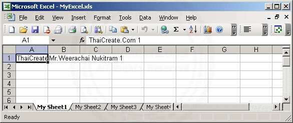 Php Write Excel Multiple Sheet Excelapplication 7527