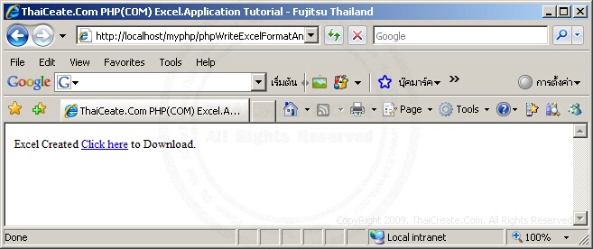 Php Write Excel Style And Format Excelapplication