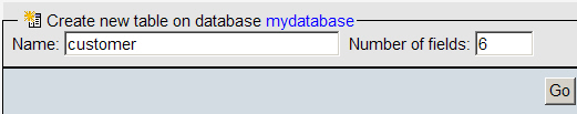 Mysql Phpmyadmin Create Database And Table 3082