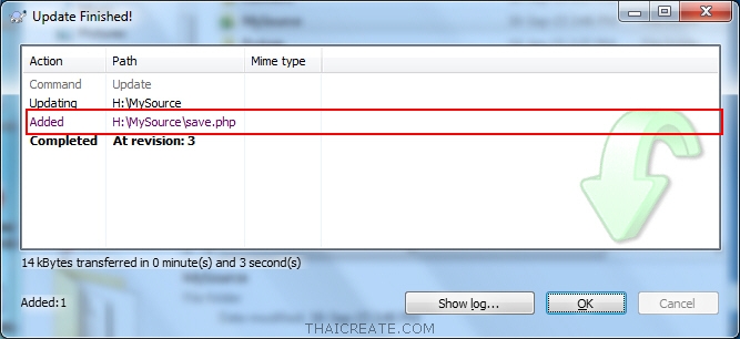 ตอนที่ 5 Svn การ Add New Edit Commit Update Delete ไฟล์บน Svn Server